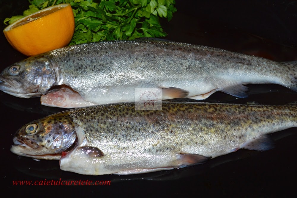 Pastrav in sos Meuniere - CAIETUL CU RETETE