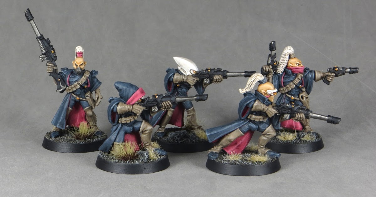 Magpie and Old Lead: Eldritch Outcasts - Eldar Scout Unit