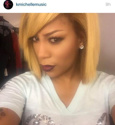 Singer K.Michelle claps back at fan over bleaching comment