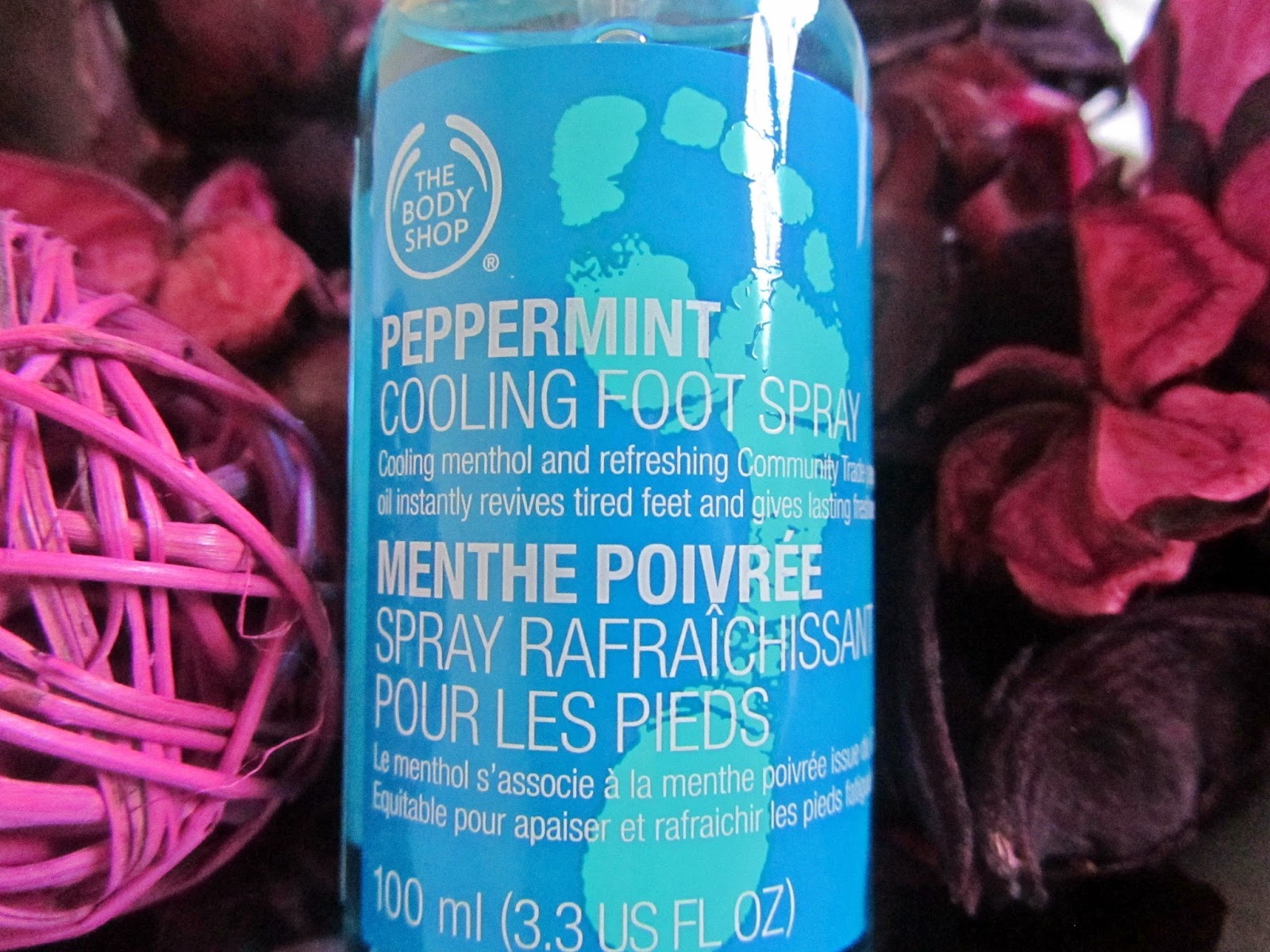 Body Shop Peppermint Foot Care Haul | Polka Spots and Freckle Dots