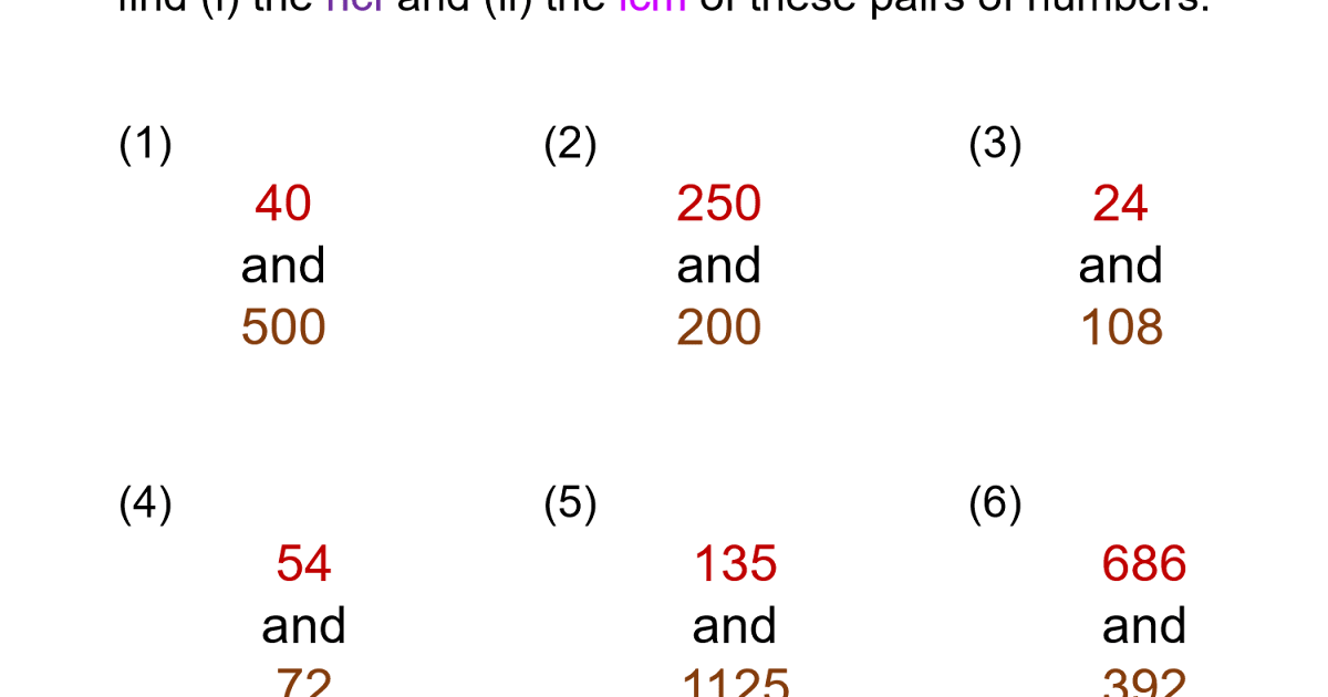 MEDIAN Don Steward mathematics teaching: products of primes