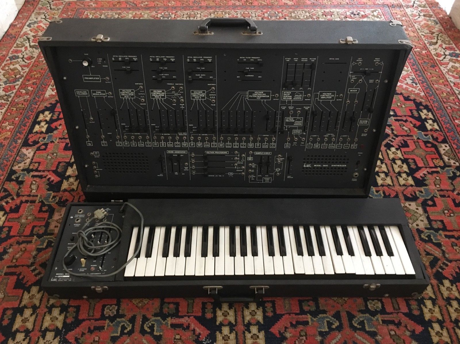 MATRIXSYNTH: 1970s ARP 2600 vintage analog synthesizer w/ 3620 keyboard