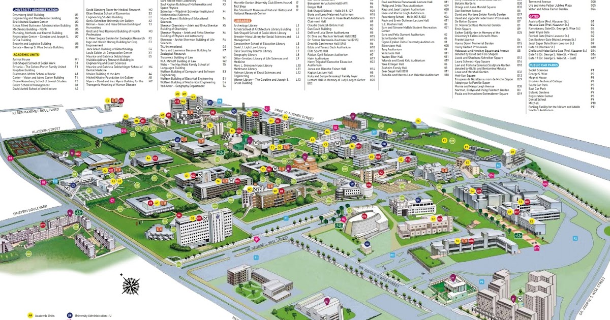 IAJS Thematic Conference 2018: TAU Campus Map