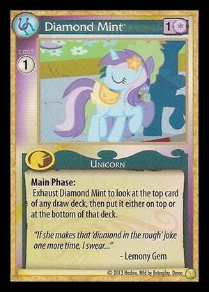 MLP Diamond Mint CCG Cards | MLP Merch