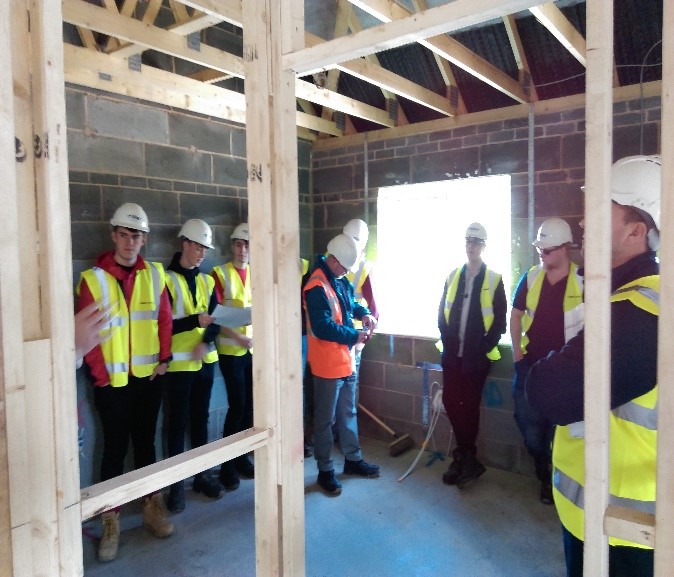 Construction at Barnsley College