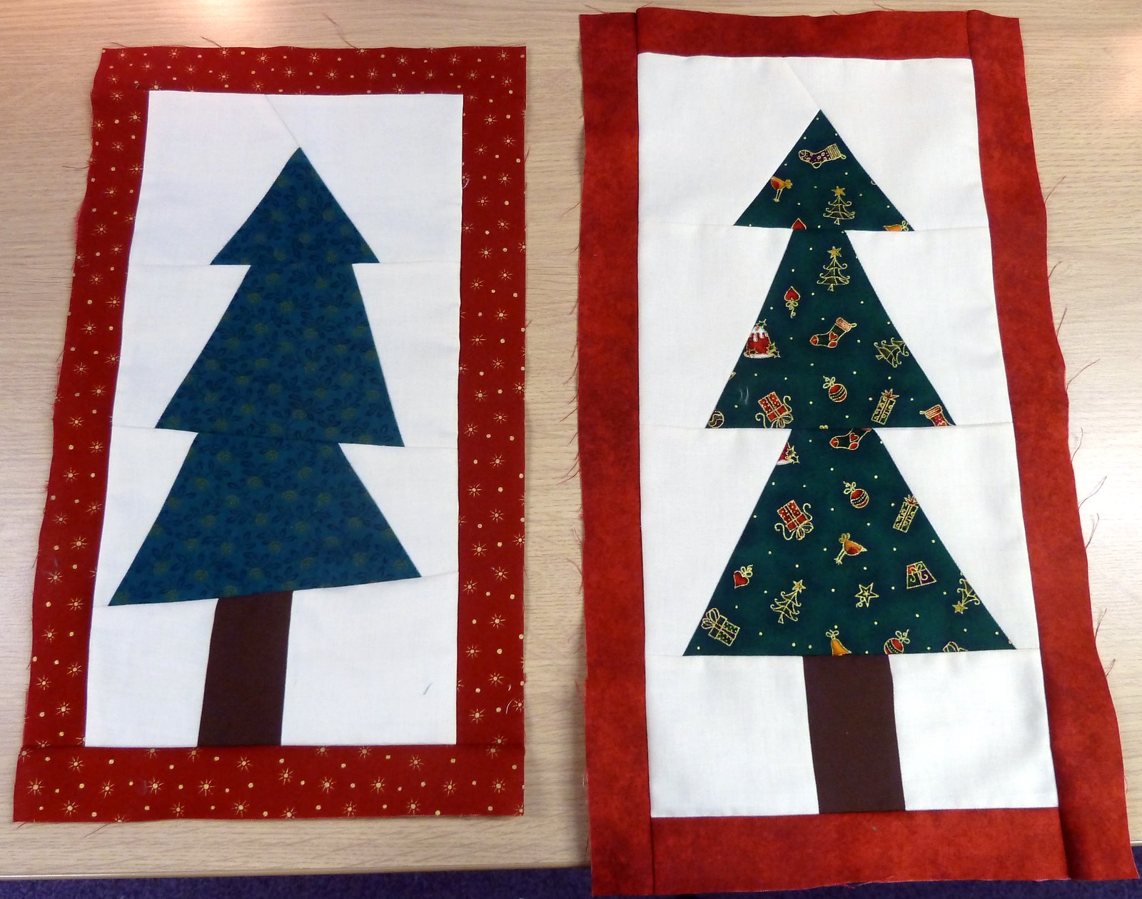 A Quilters Journal: Wonky Trees
