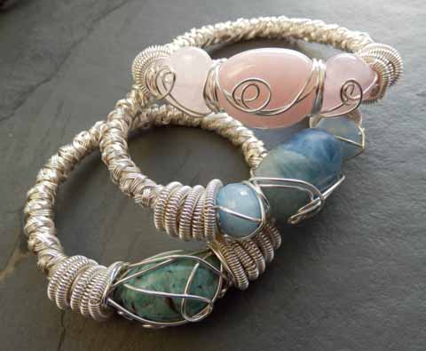 Nature Inspired Wire Work by Rachel Norris / The Beading Gem