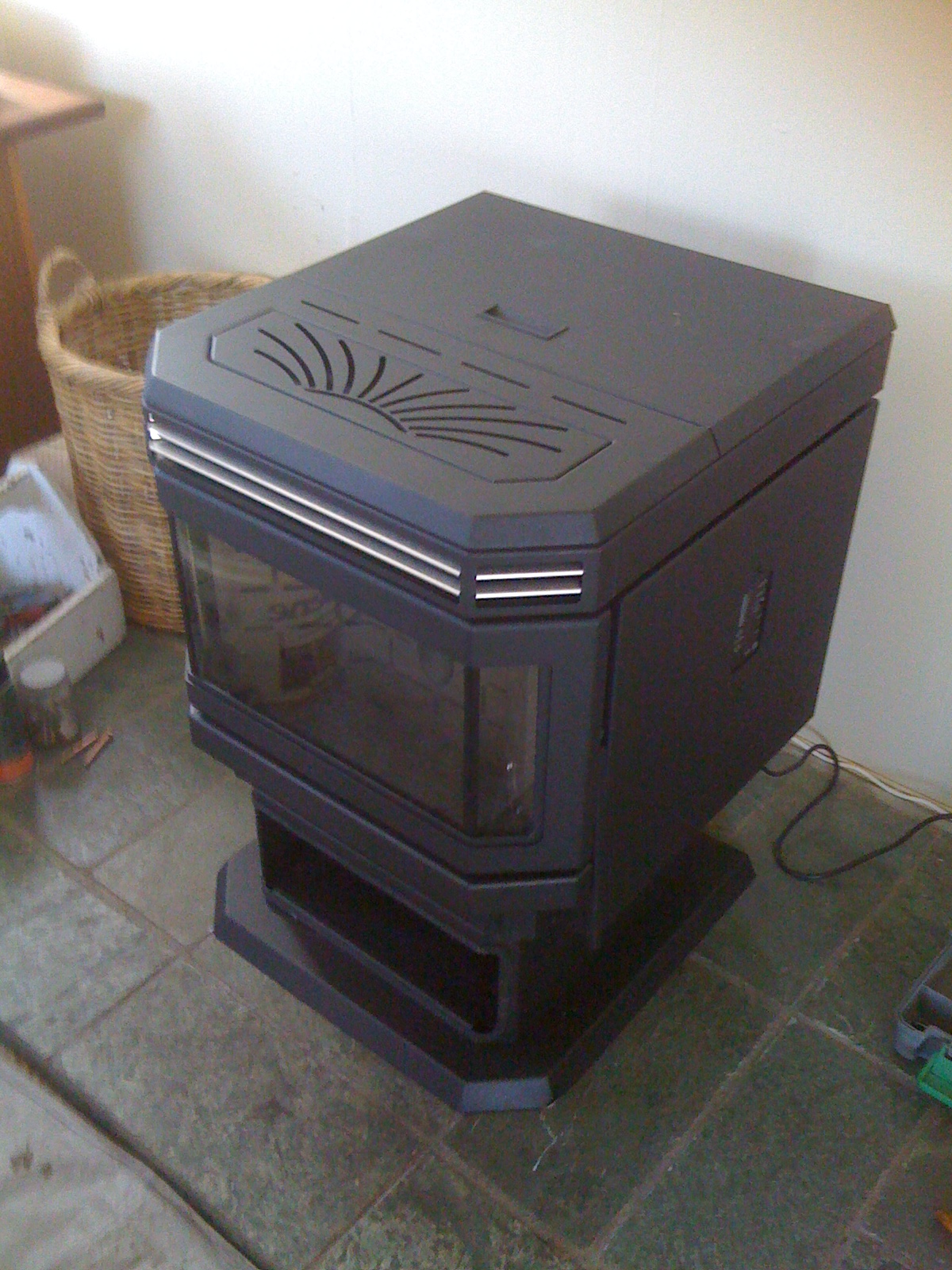 Service On Site: Replacing a Kent Tile Fire with an Enviro Pellet Fire