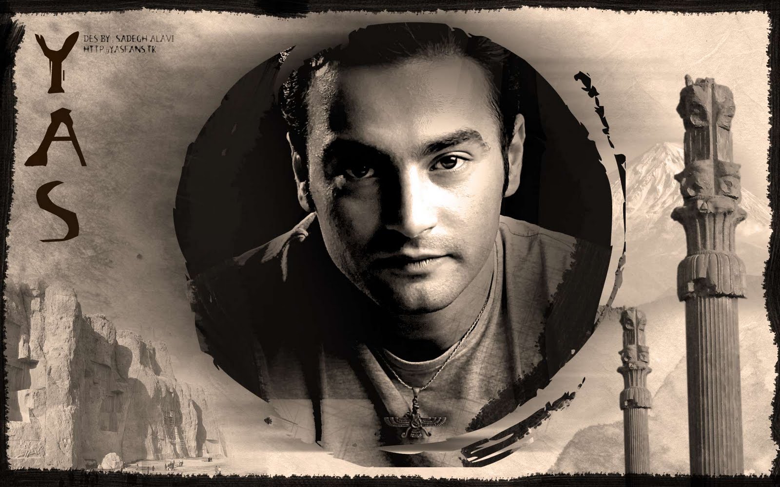 Yas the persian rapper highquality wallpapers - Blue Image