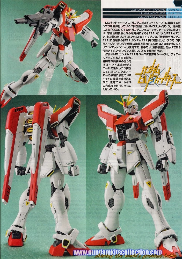 1/144 Gundam F91 Imagine - Custom Build