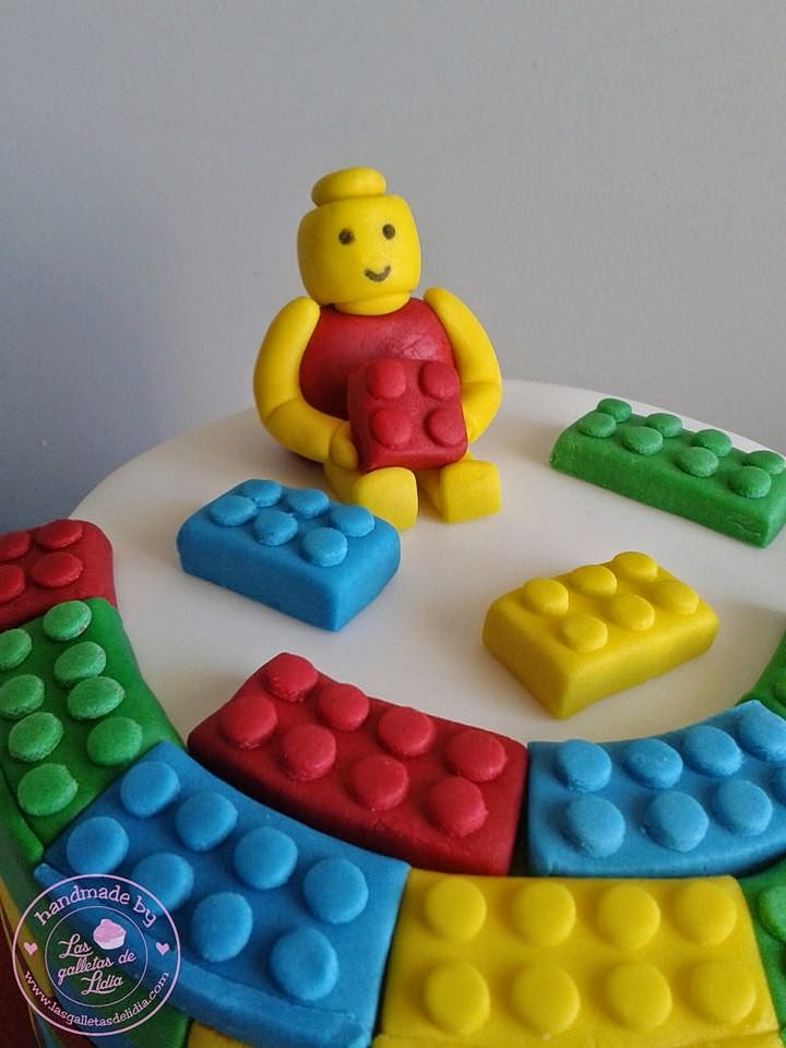 Las Galletas de Lidia: Tarta Lego