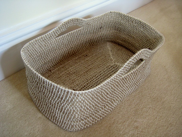DIY Crochet Rope Basket - Handy DIY