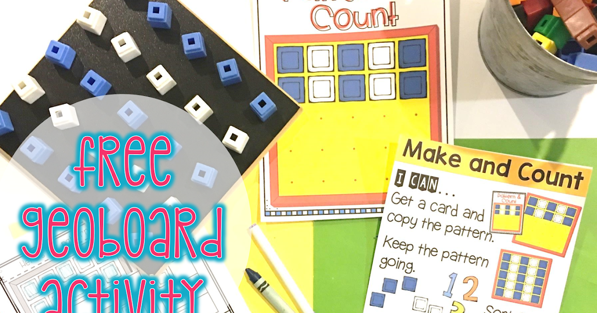 KinderGals: Geoboards: Activities for EVERY Standard