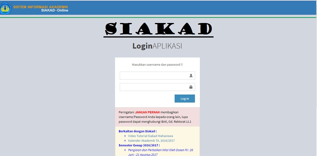 Hal-hal mengenai SIAKAD - Buwoh.com