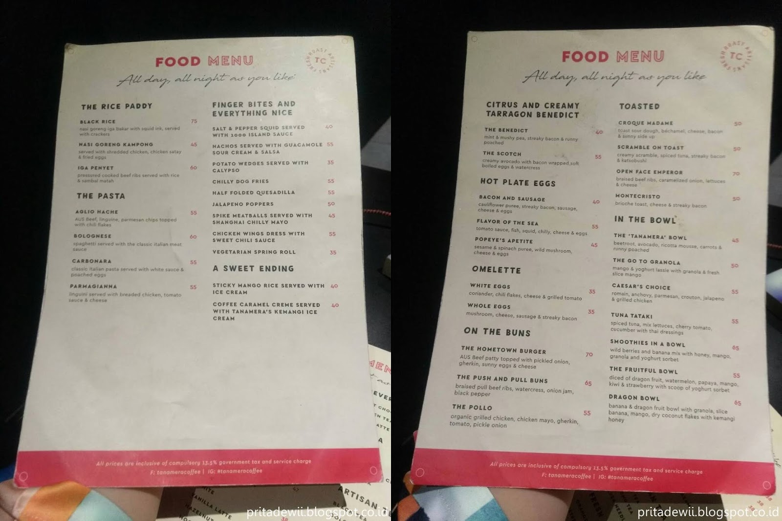 Review: Tanamera Coffee Jogja