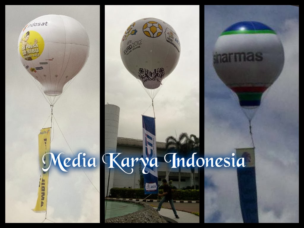 Balon Iklan / Balon Promosi udara | Media Balon Indonesia