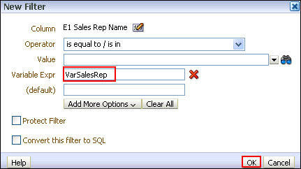 Diksha Sea: [OBIEE 11g] Using a Presentation Variable
