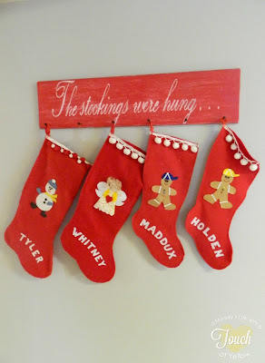 A mommy's life...with a touch of YELLOW: The Stockings Were Hung