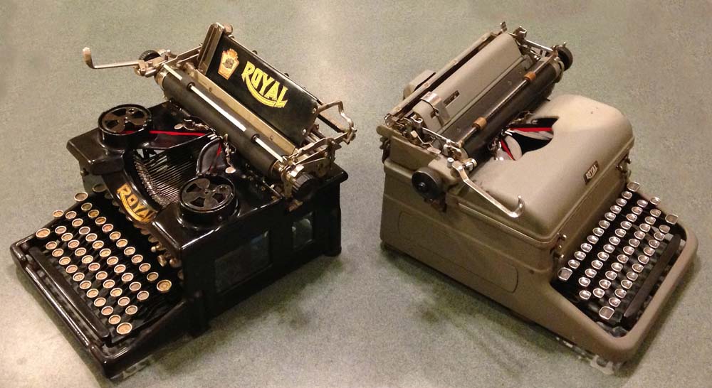 30 years of progress?/ /THE TYPEWRITER REVOLUTION