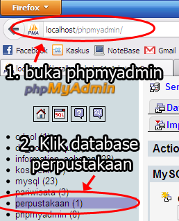 Menghapus Field pada Tabel di PHPMyadmin | NoteBase