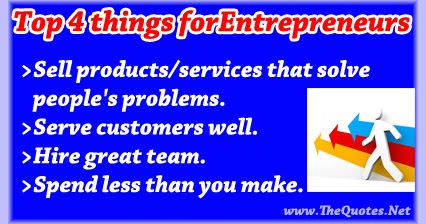 The 4 Things Every Entrepreneur should Follow. |QualityPoint ...