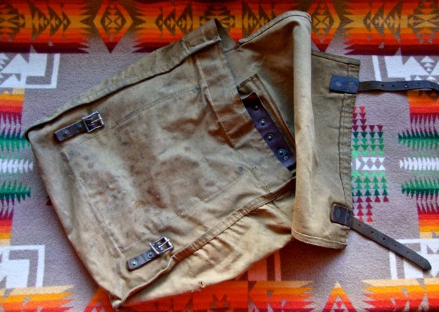 RIVETED: EARLY 1900'S DULUTH STYLE MINER'S BACKPACK