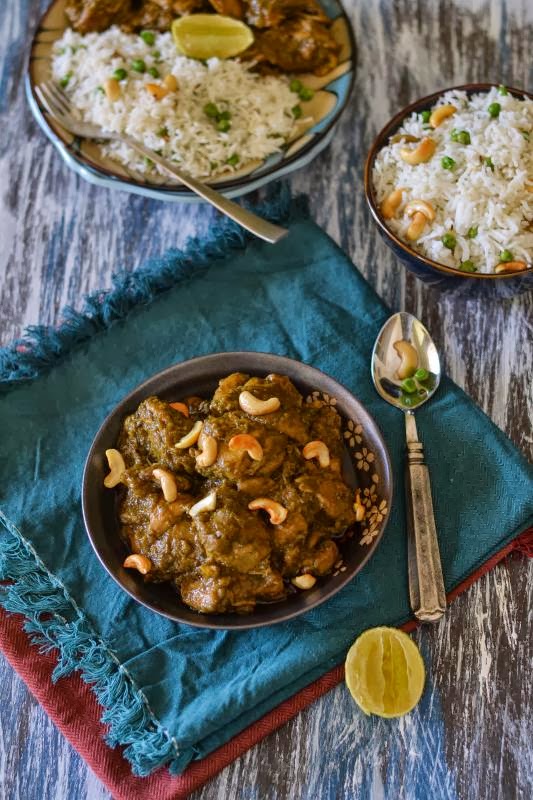 Mix and Stir: Dhaniya Chicken : Chicken Curry with Fresh Cilantro