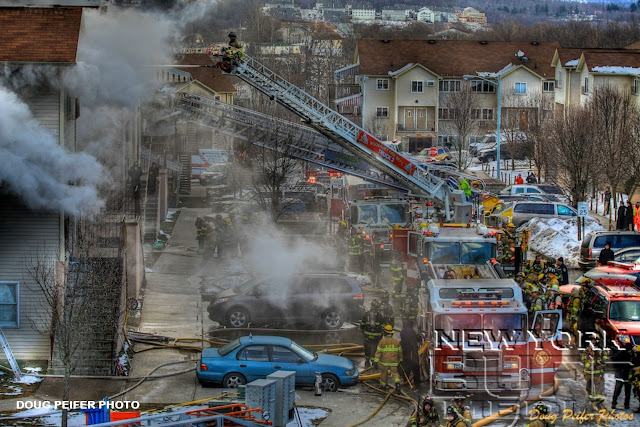 New York Buff Media: Fully Involved Building Fire In Kiryas Joel