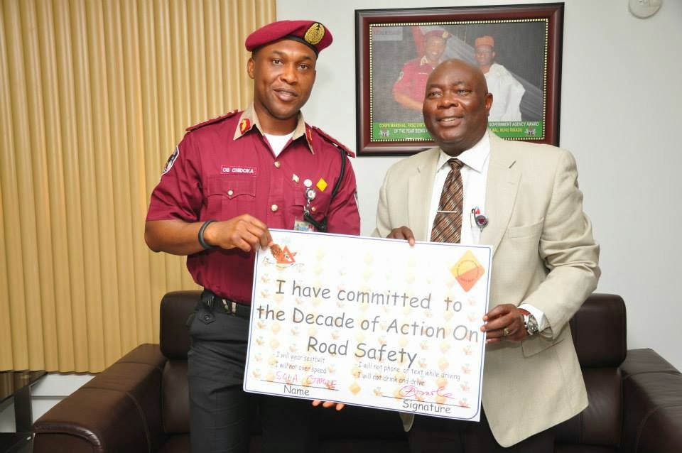 Photos of Nigeria: The Director-General Of NTA Visits FRSC