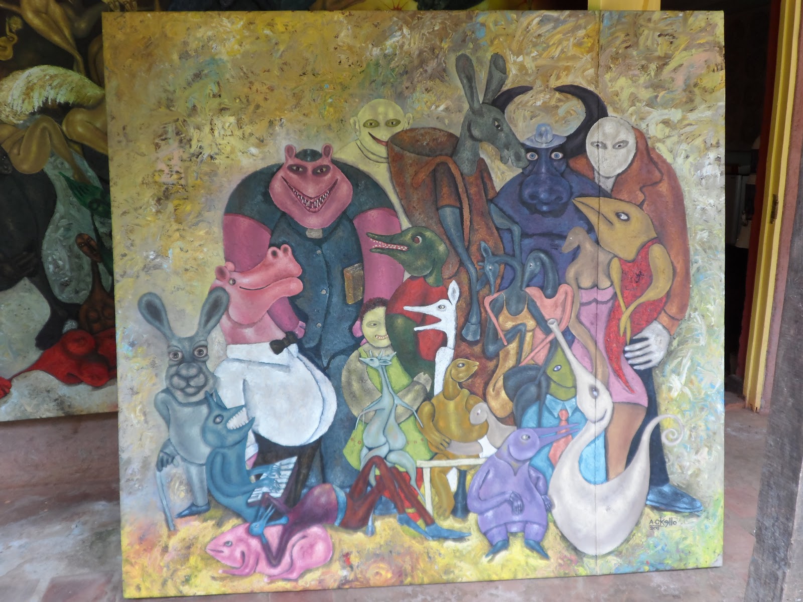 Margaretta's Jua Kali Diary: OKELLO Anthony is in an artistic CLASS OF ...