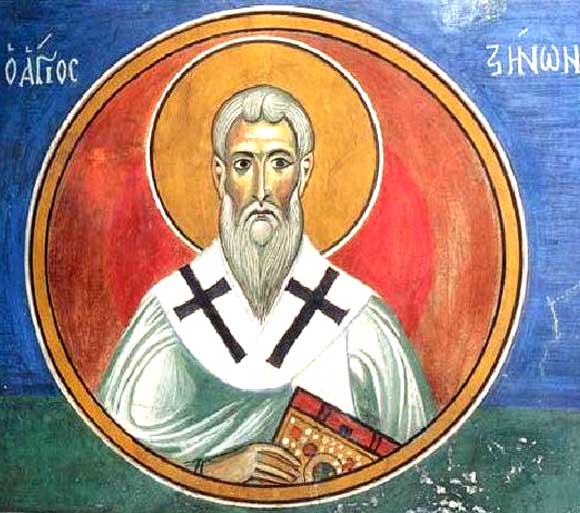 ORTHODOX CHRISTIANITY THEN AND NOW: Saint Zeno, Bishop of Kourion