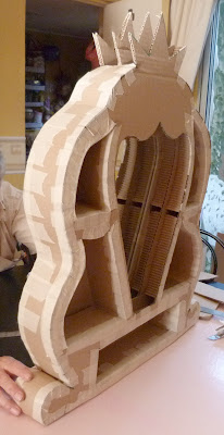 Las Creaciones de doña Castora: Muebles de Cartón: Tocador de Princesa