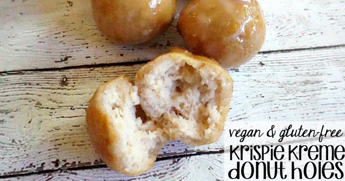 VEGAN & GLUTEN-FREE KRISPIE KREME DONUT HOLES COPYCAT RECIPE - My ...