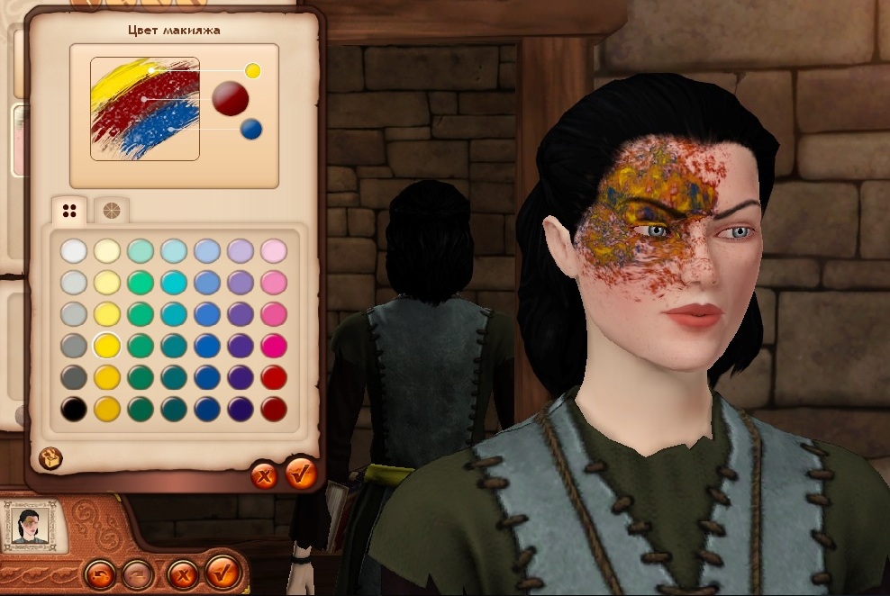 Загрузки для Sims Medieval : Burn scar by i-like-teh-sims - for TSM ...