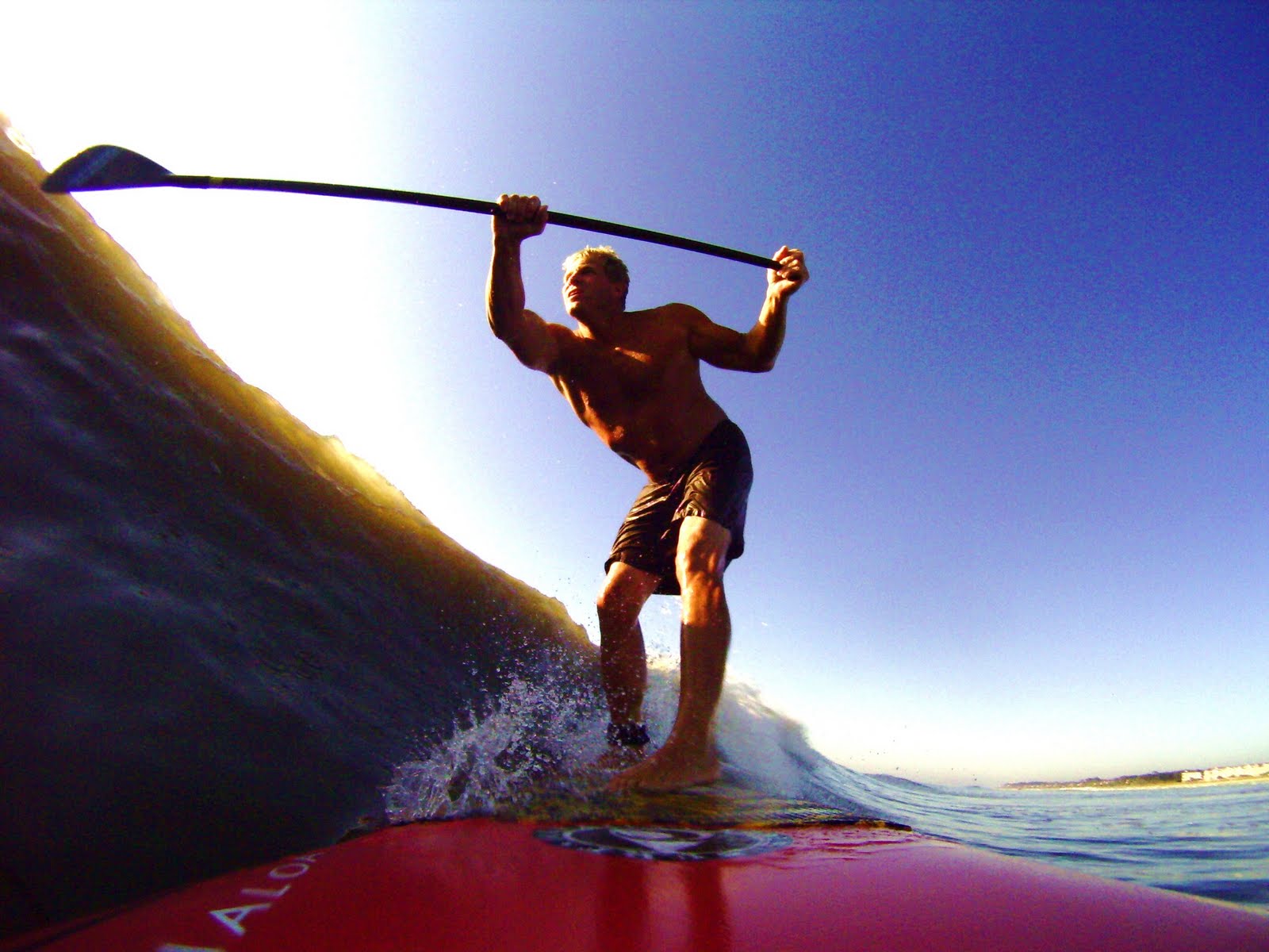 Atlantic Paddle Surfing: Five shot sequence with GoPro