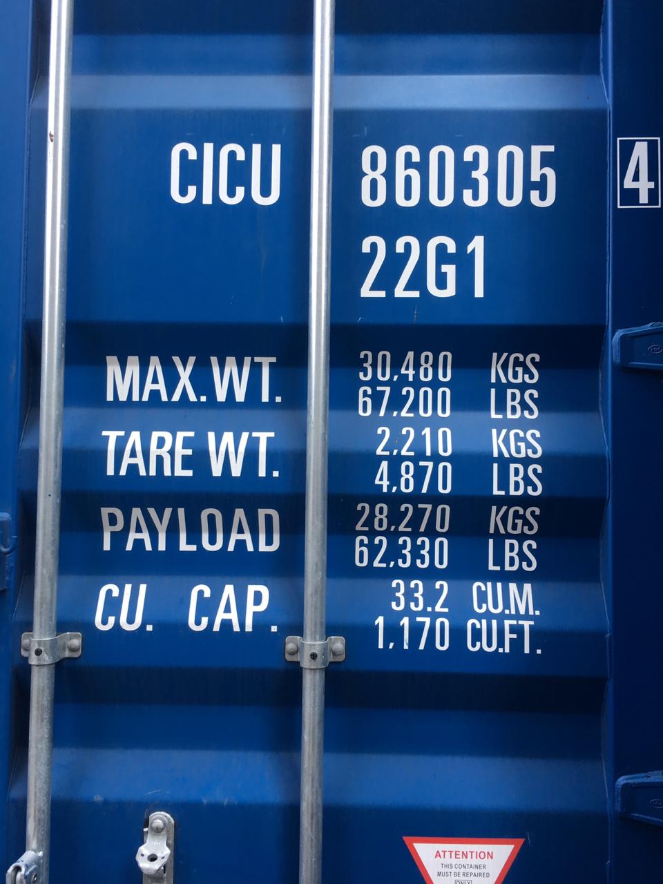 Mengenal Container 20 Feet