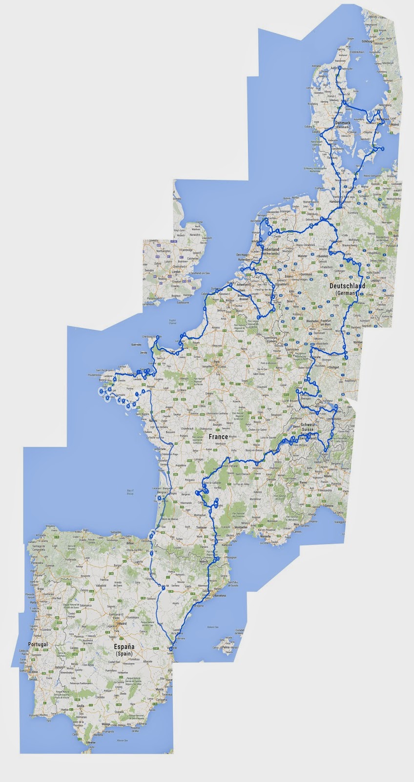 Mi viaje en moto por Europa: Todo empieza aquí