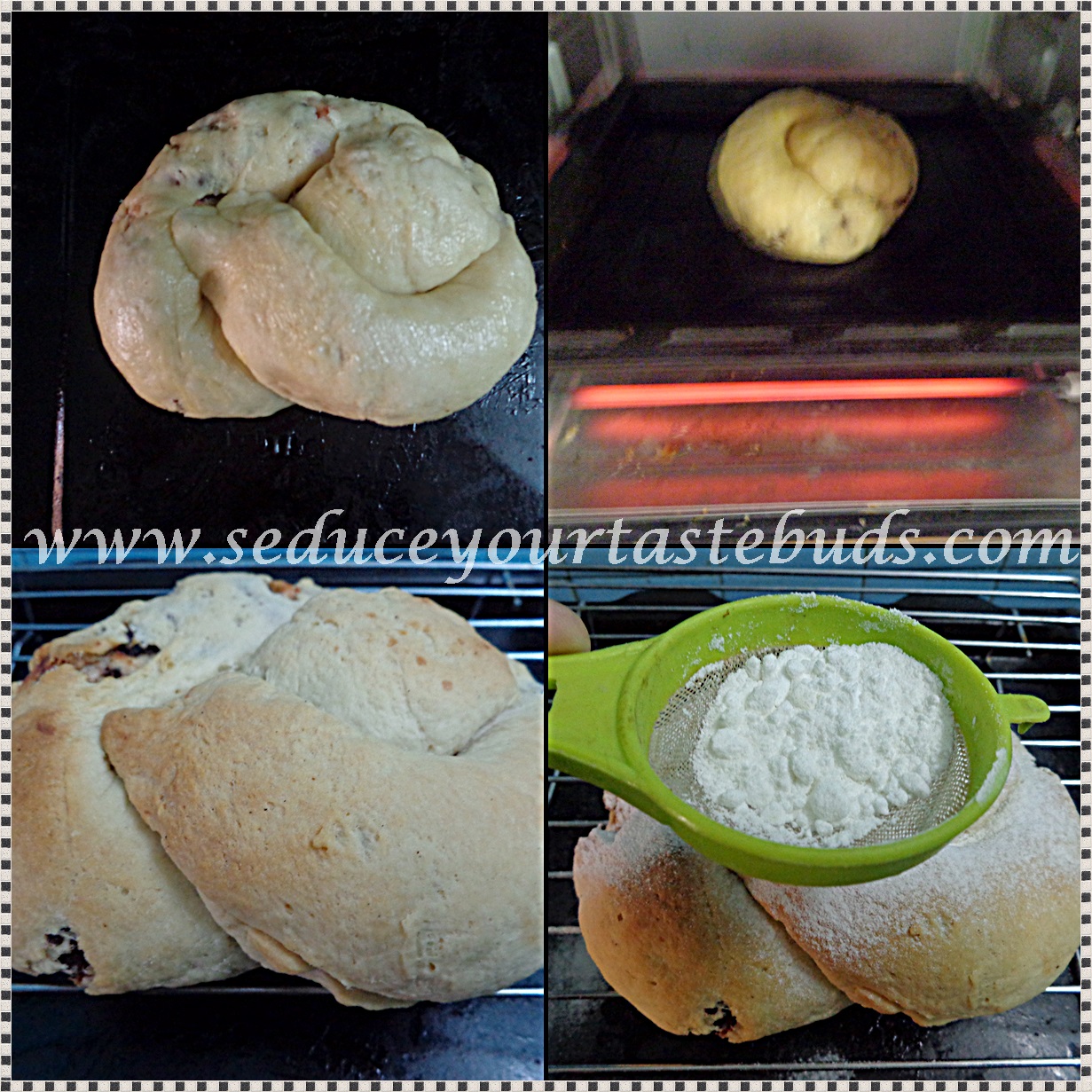 Krendel (Pretzel Shaped Russian/ Ukrainian Fruit Filled Bread) - Seduce ...