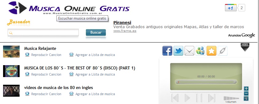 Crea tu Radio por Internet: Música Online Gratis, otra buena opción ...