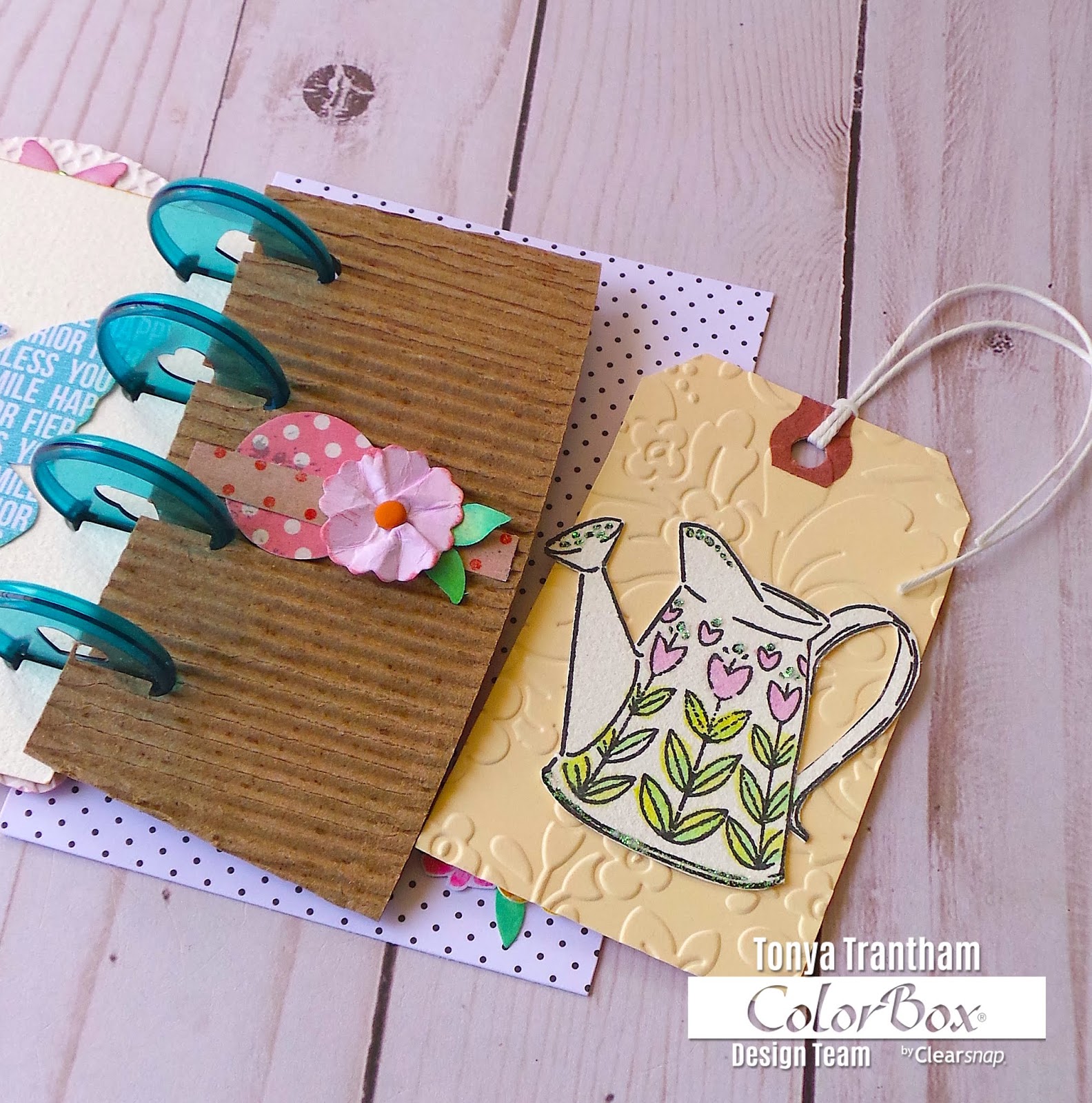 Creative Addiction to Paper: Mini Spring Junk Journal
