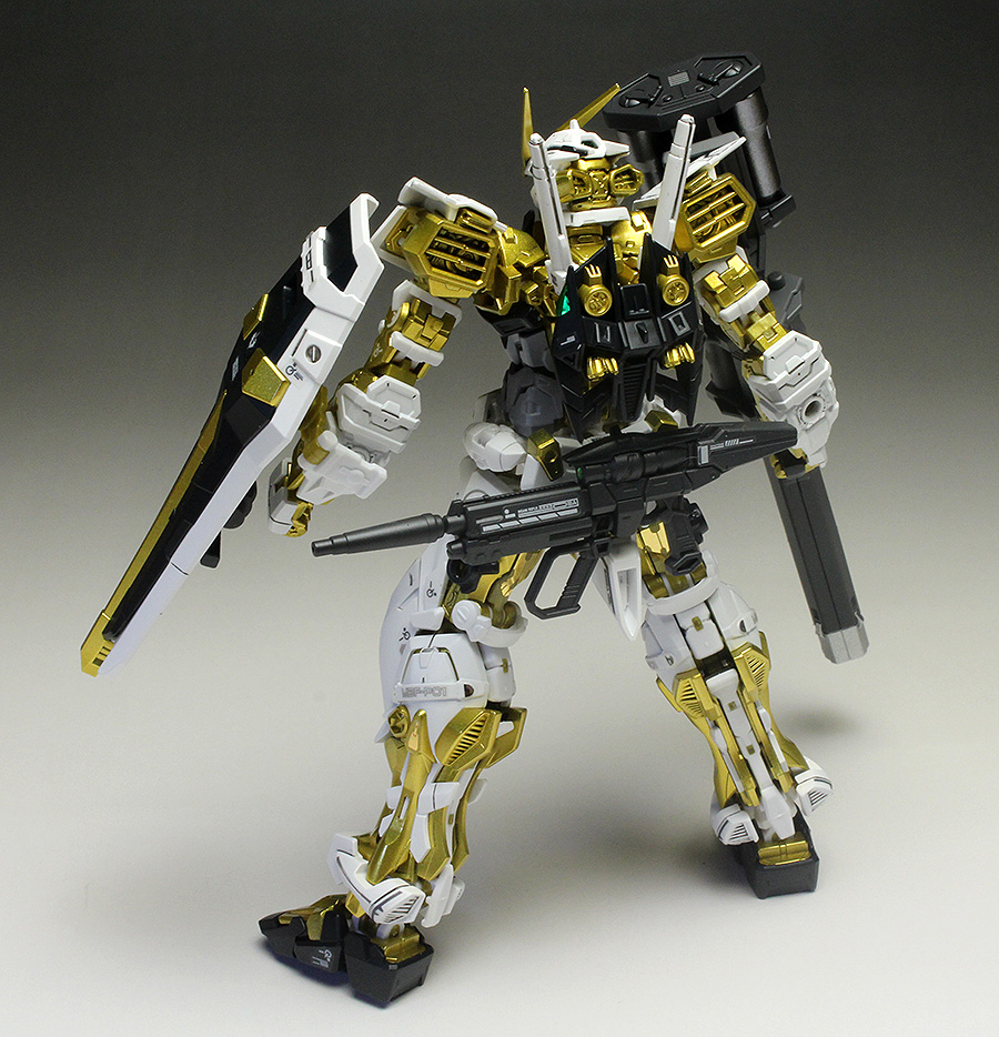 GUNDAM GUY: P-Bandai Exclusive: RG 1/144 Gundam Astray Gold Frame ...