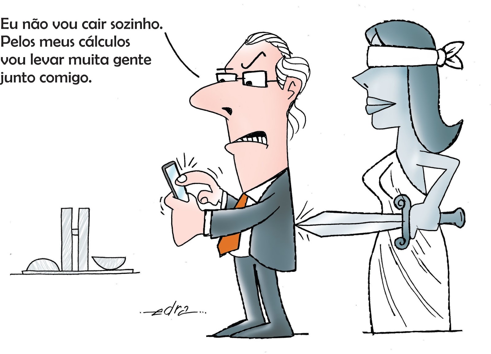 Edra - O Humor Nosso de Cada Dia: Minhas Charges Publicadas em Junho/2016