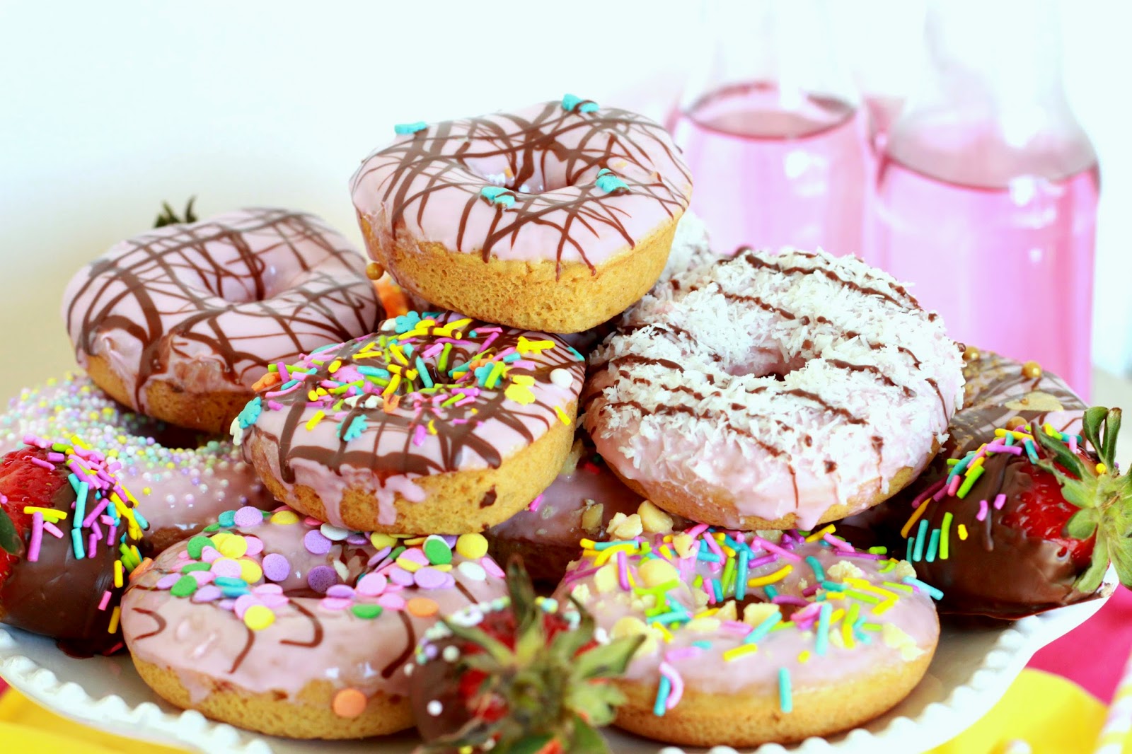 Feeding My Addiction: Vanilla Bean Baked Donuts with Vanilla Glaze