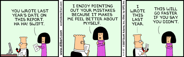 Maxine POWER: Which Dilbert character are you?