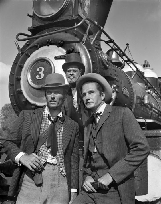 Vintage American Images: Premier of the Western TV series Rawhide