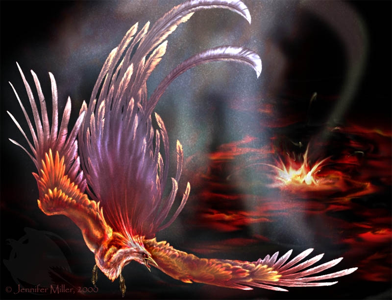 JUNTO & MISTURADO: A FÊNIX o enorme pássaro da mitologia grega