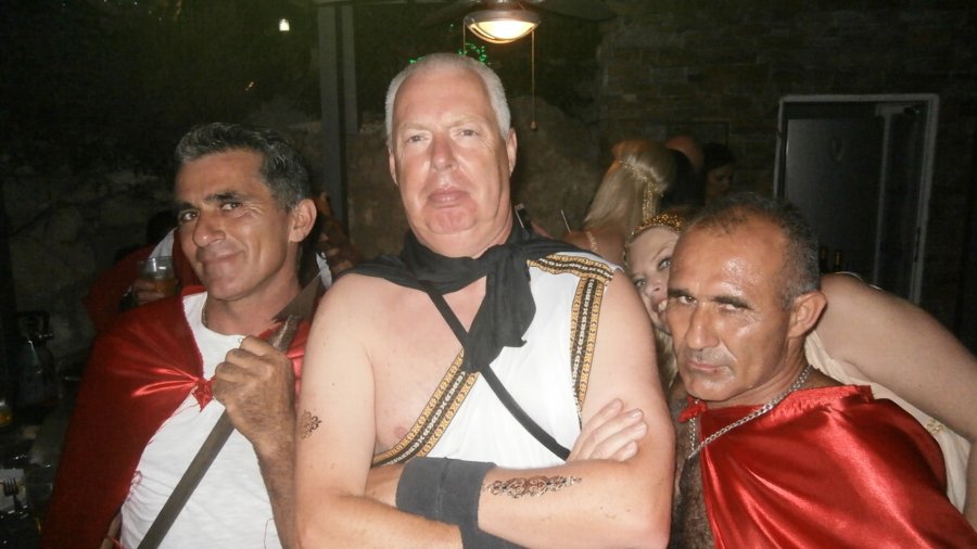 A new life planned in Cyprus: A Spartan themed birthday Party