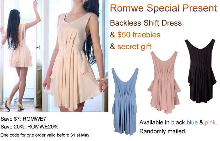 Two years with you + Romwe worldwide giveaway!