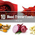 How To Thin The Thick Blood | Top 10 Natural Blood Thinner Foods - Best ...