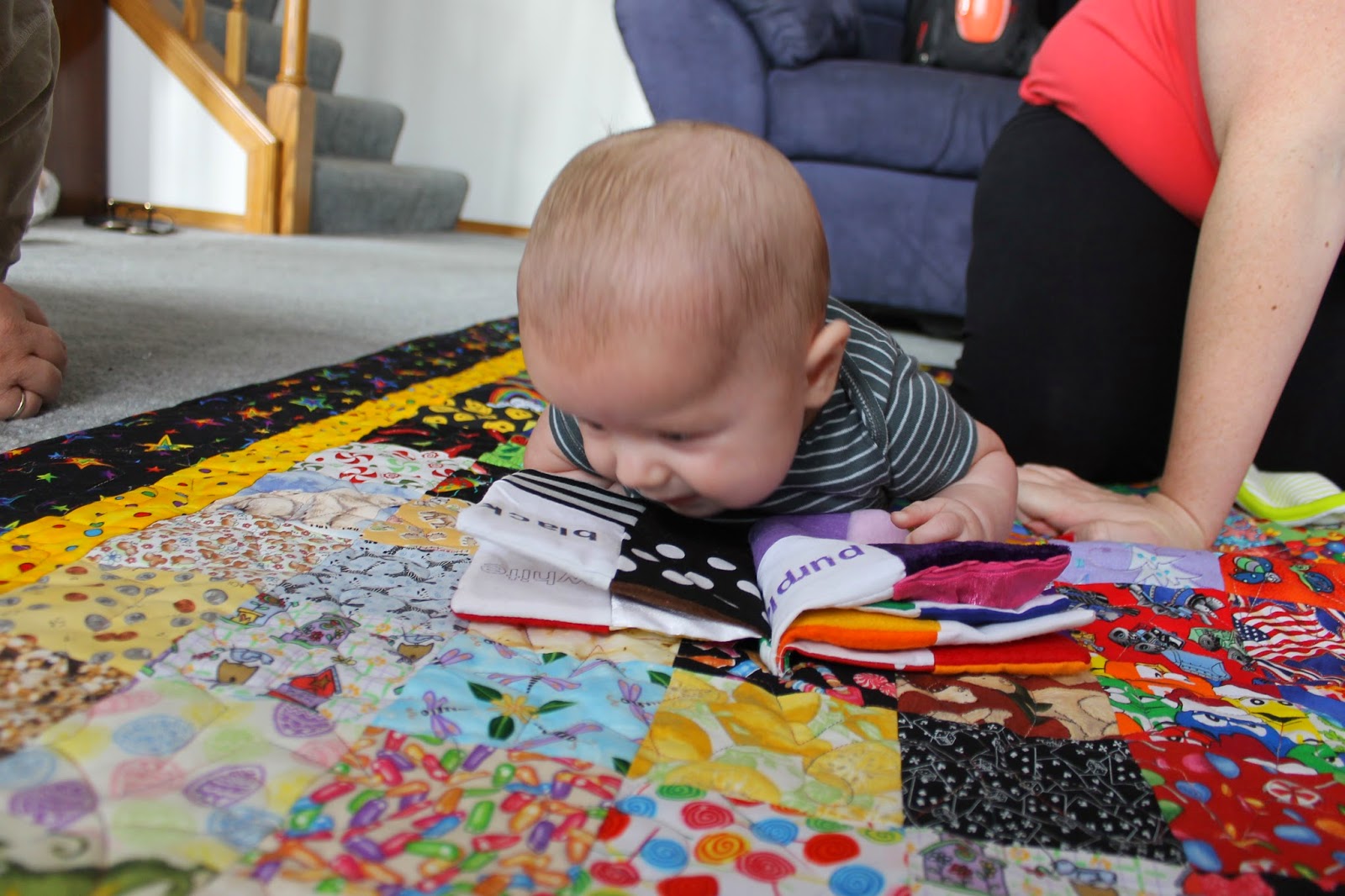 Lyndi's Projects: Color/Texture Book for Baby